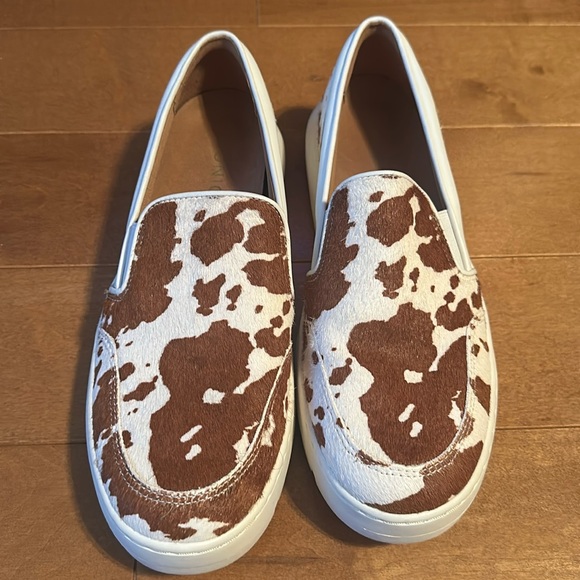 Vionic | Shoes | New Vionic Cow Print Slip On Loafer | Poshmark
